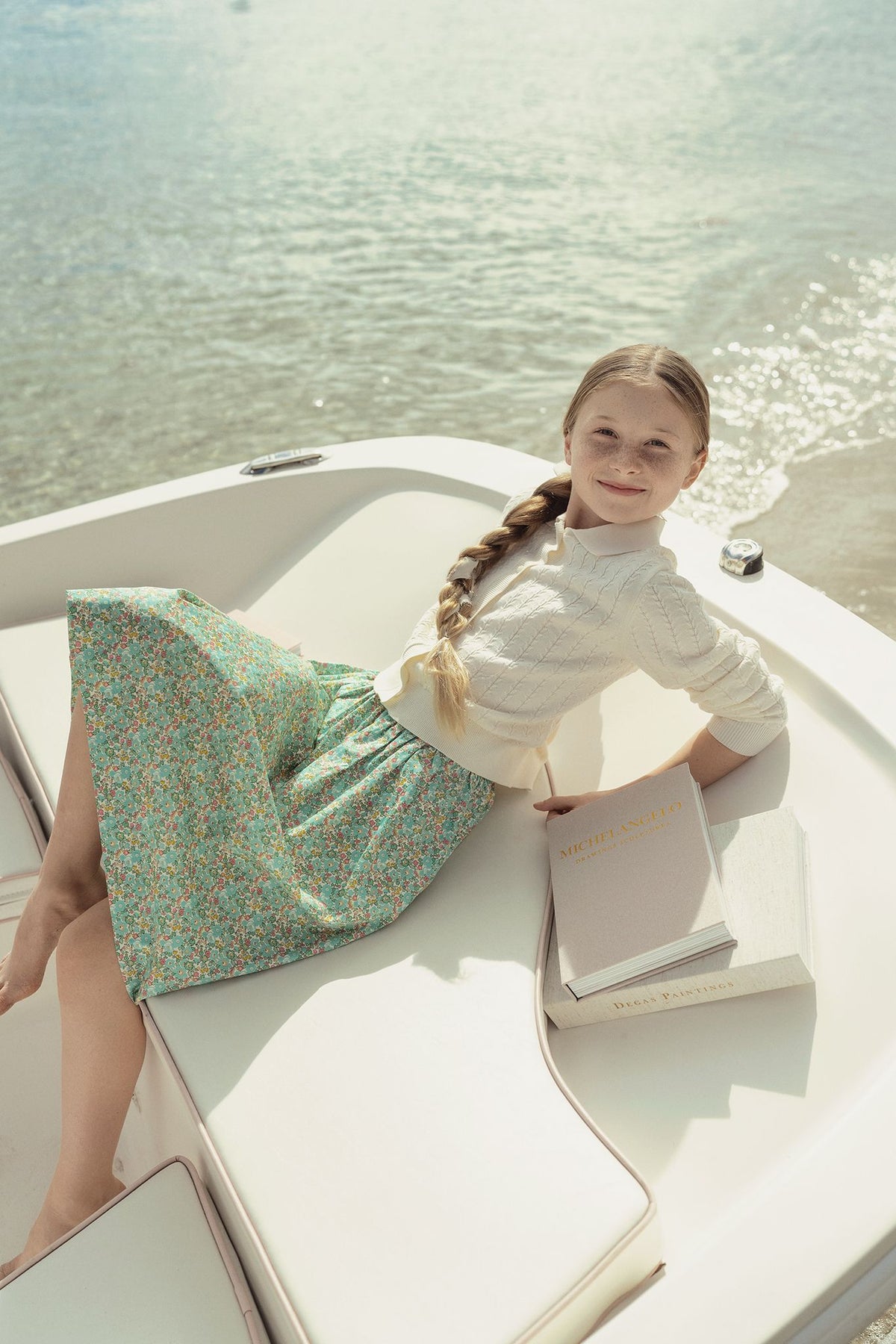 Girls Full Bloom Skirt – Petit Clair